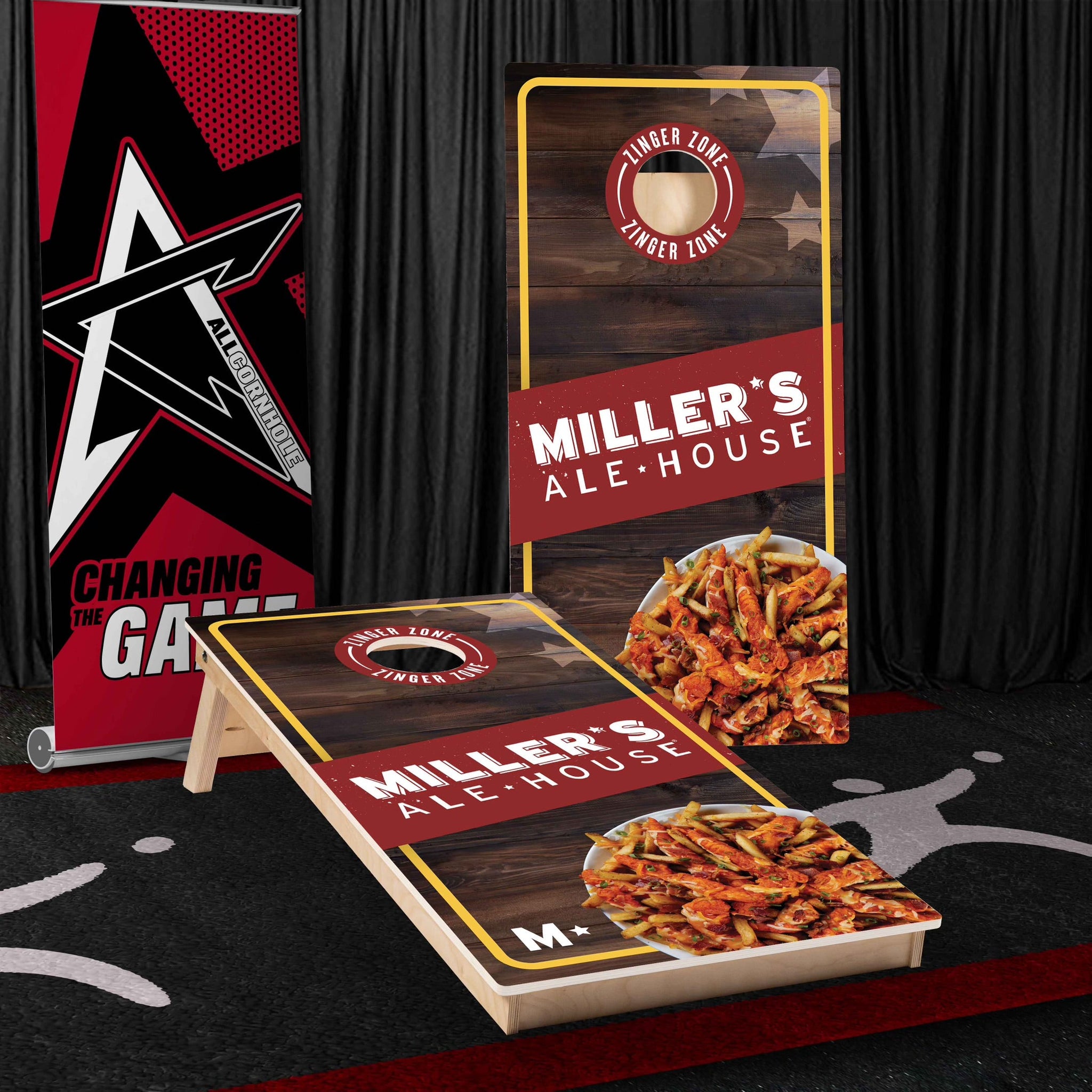ACL Comp Cornhole Boards - Miller's Ale House| AllCornhole
